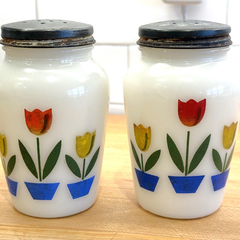 Fire King Tulip - Etsy