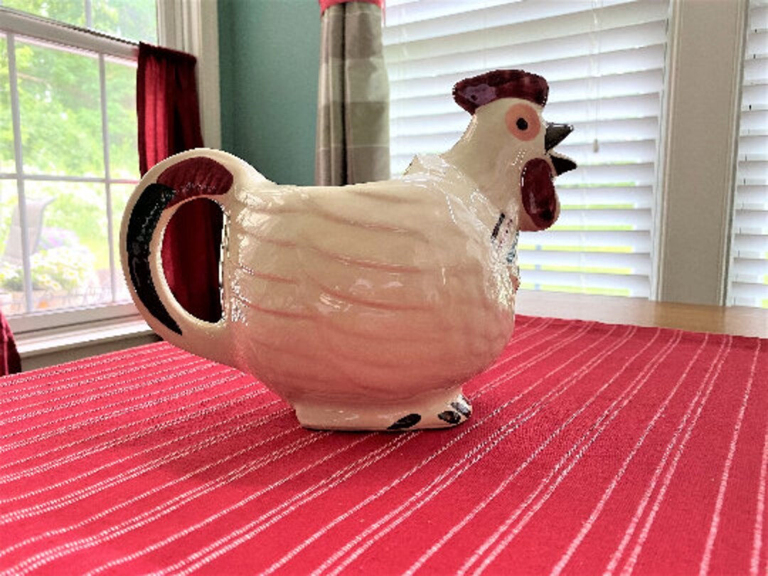 1940's Shawnee 'patented Chanticleer U.S.A.' Rooster Ceramic Pitcher ...