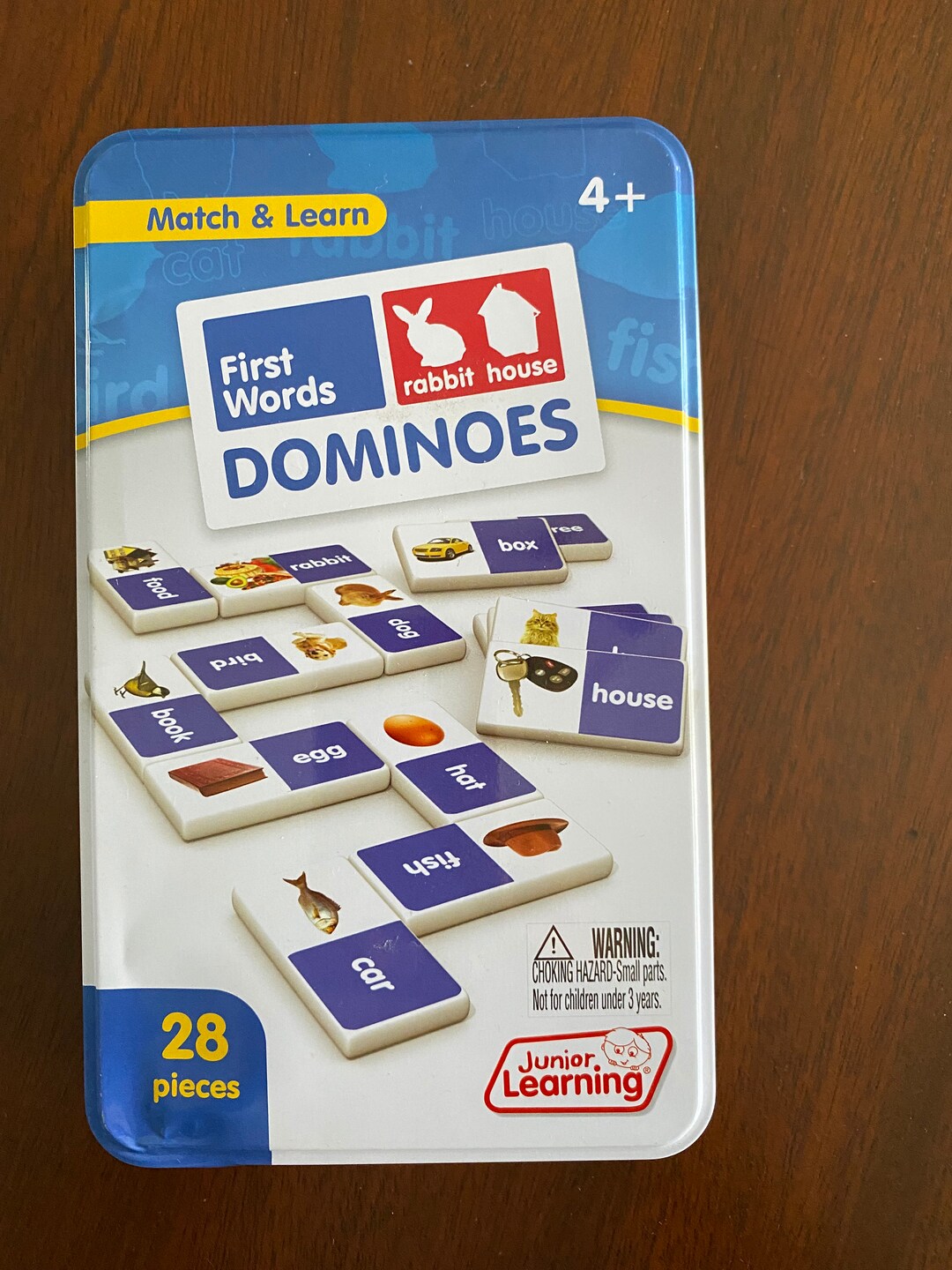 First Words Dominoes - Junior Learning, Ages 4+ - Etsy