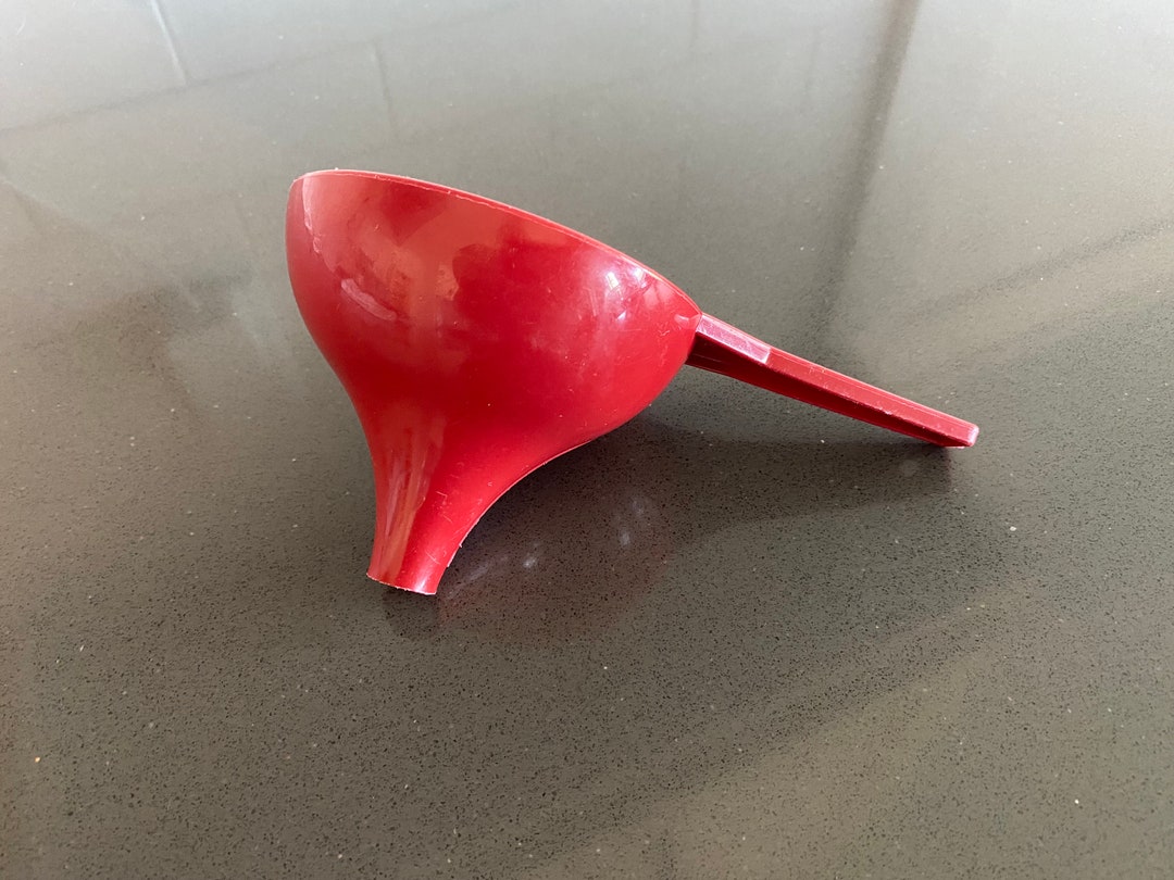 Tupperware Red Funnel, Tupperware #784-4 - Etsy