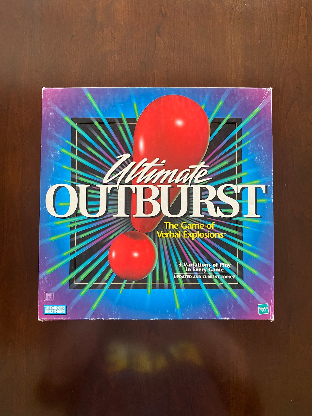 Ultimate OUTBURST, the Game of Verbal Explosions - Parker Brothers ...