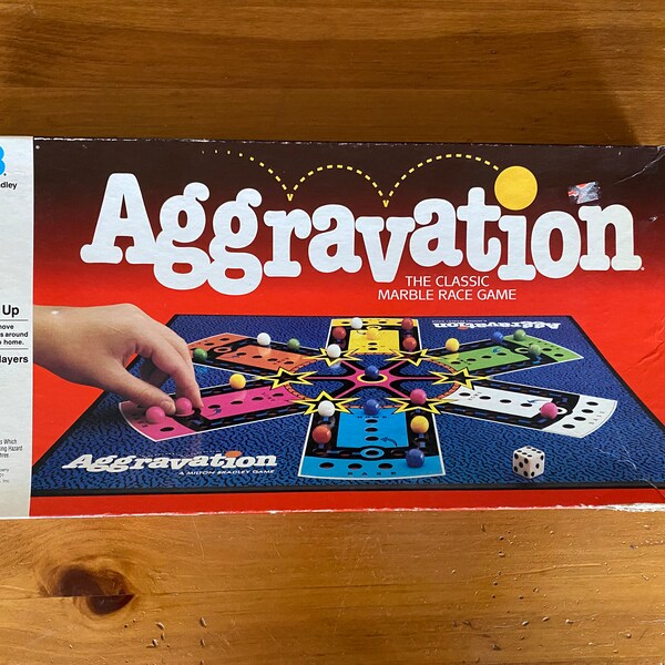 Aggravation Board Game - Etsy Canada