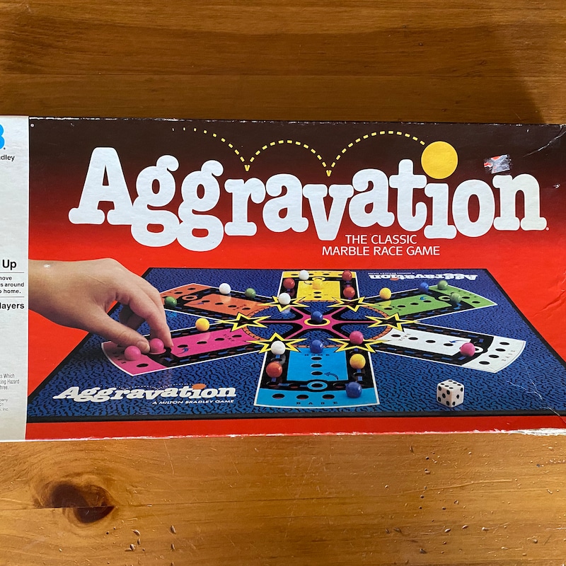 Aggravation Board Game - Etsy Canada