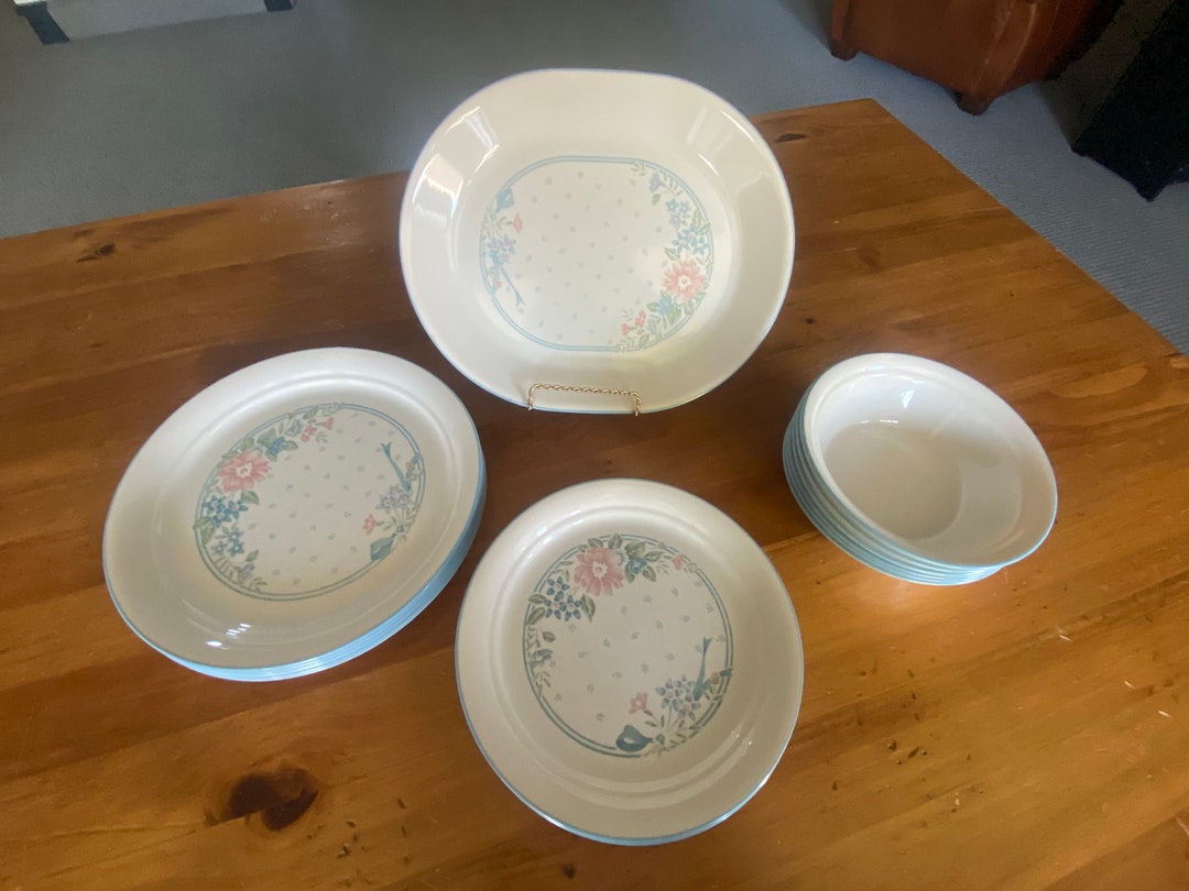 Corelle SYMPHONY Dinnerware Your Choice: 1 Platter, 6 Dinner Plates, 6 ...