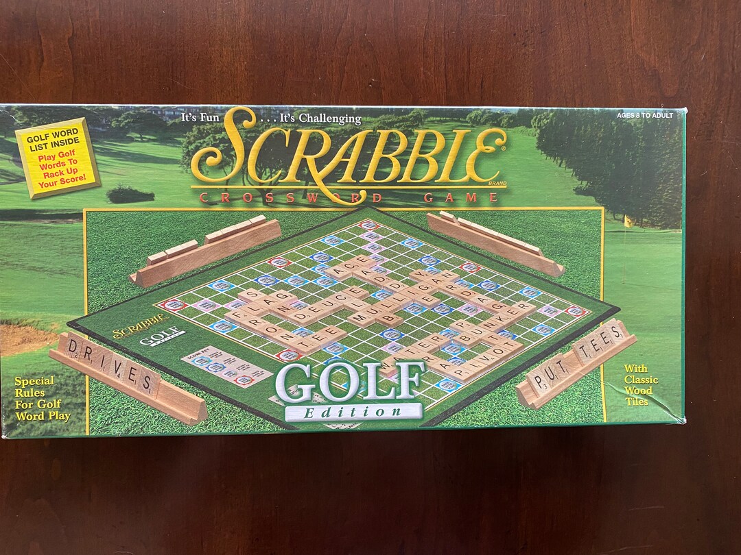 Scrabble Golf Edition - Hasbro 2000 - Complete Game - Etsy
