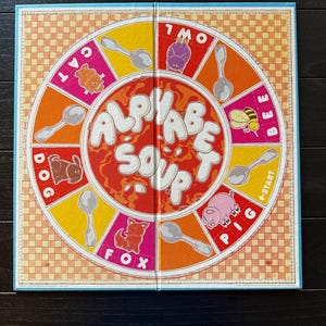 Alphabet Soup the Letter Matching Game 1981 COMPLETE - Etsy