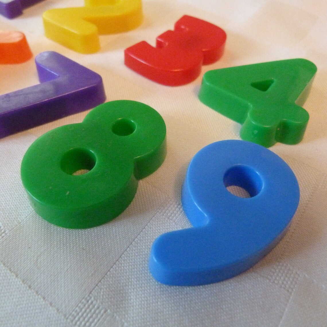 Magnetic Numbers 1-9 Refrigerator Magnets Childrens Number - Etsy