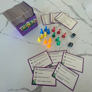 Tribond Board Game 1995 ... What Do These 3 Have in Common? - COMPLETE ...