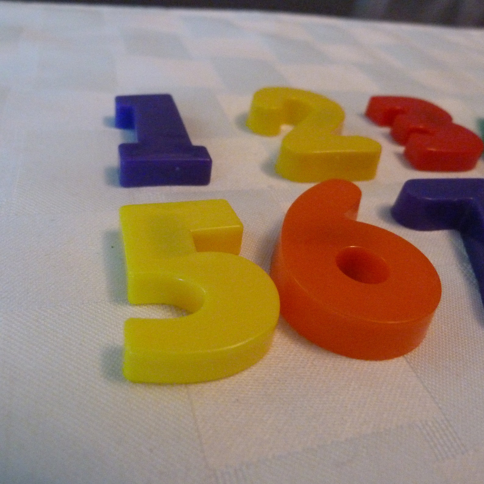 Magnetic Numbers 1-9 Refrigerator Magnets Childrens Number - Etsy