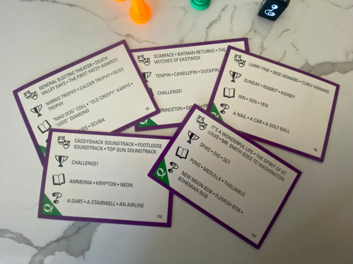 Tribond Board Game 1995 ... What Do These 3 Have in Common - Etsy