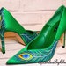 Custom High Heels, Stiletto Personalised Shoes, Custom Court Shoes ...