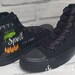 Hocus Pocus Shoes, Hocus Pocus Inspired Pumps, Black Converse Hightops ...