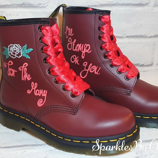 Hand Painted Doc Martens - Etsy