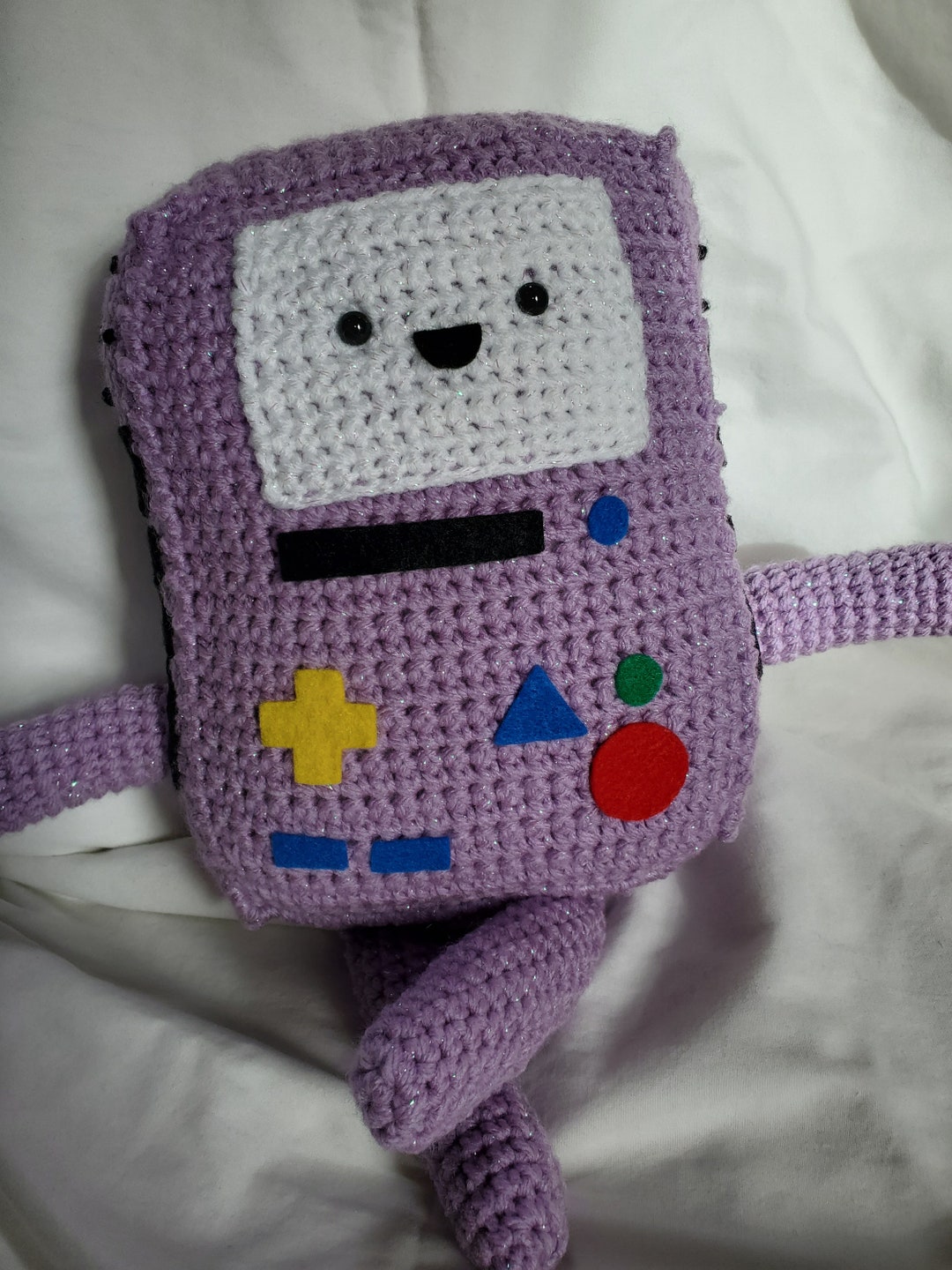 Beemo Robot Hero Amigurumi Crochet Plushie BMO - Etsy
