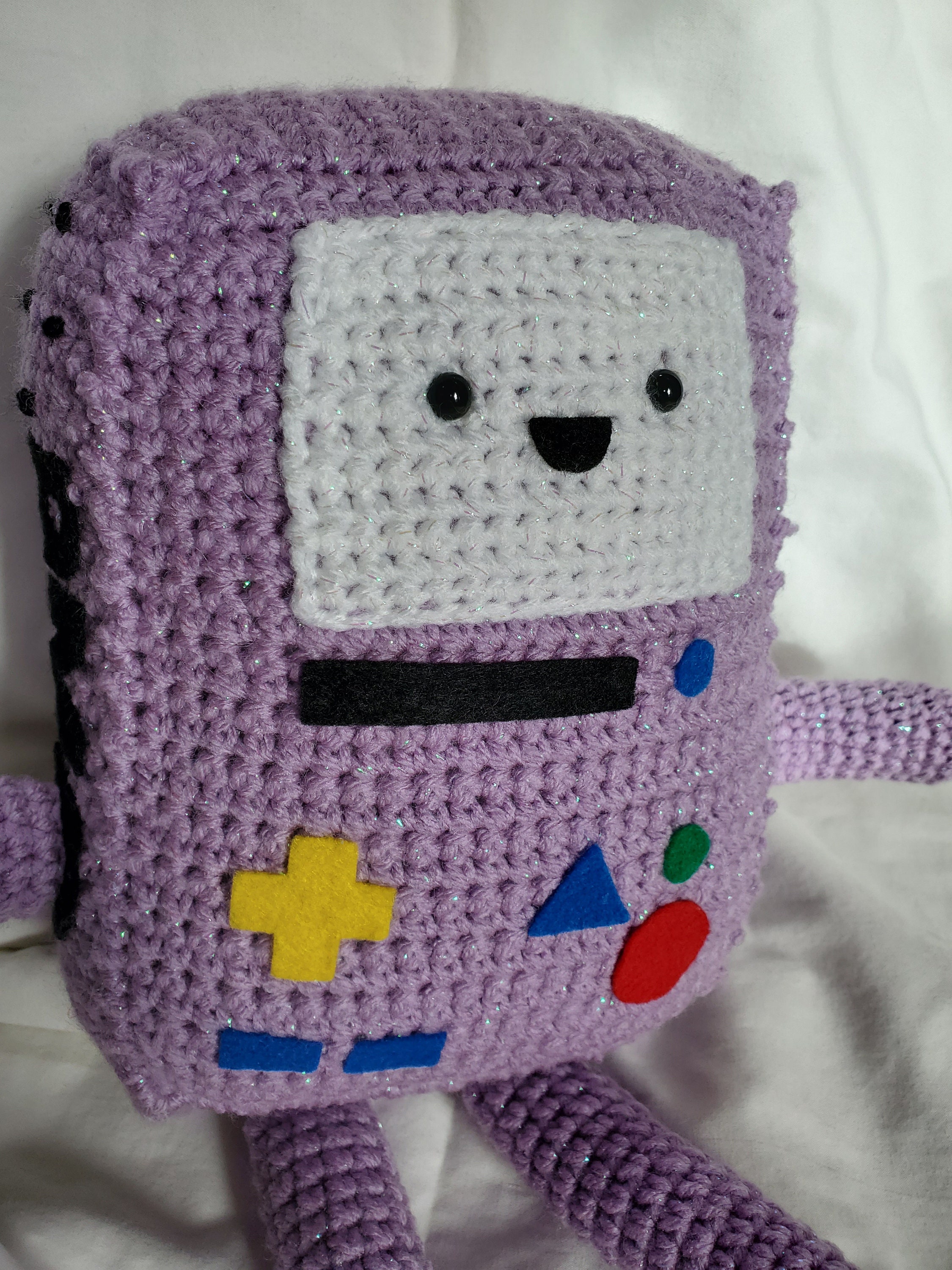 Beemo Robot Hero Amigurumi Crochet Plushie BMO - Etsy