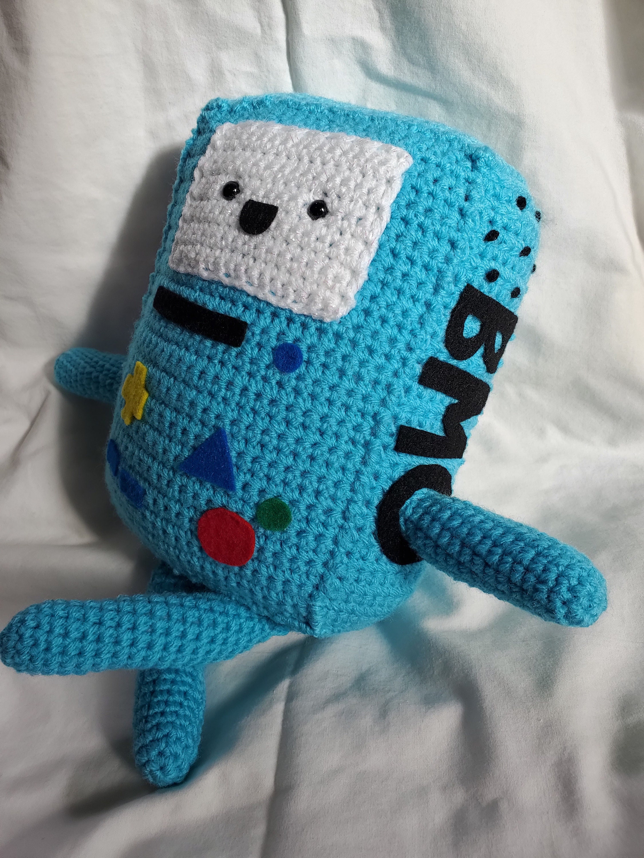 Robot Hero Amigurumi Crochet Plushie Beemo Adventure Time - Etsy