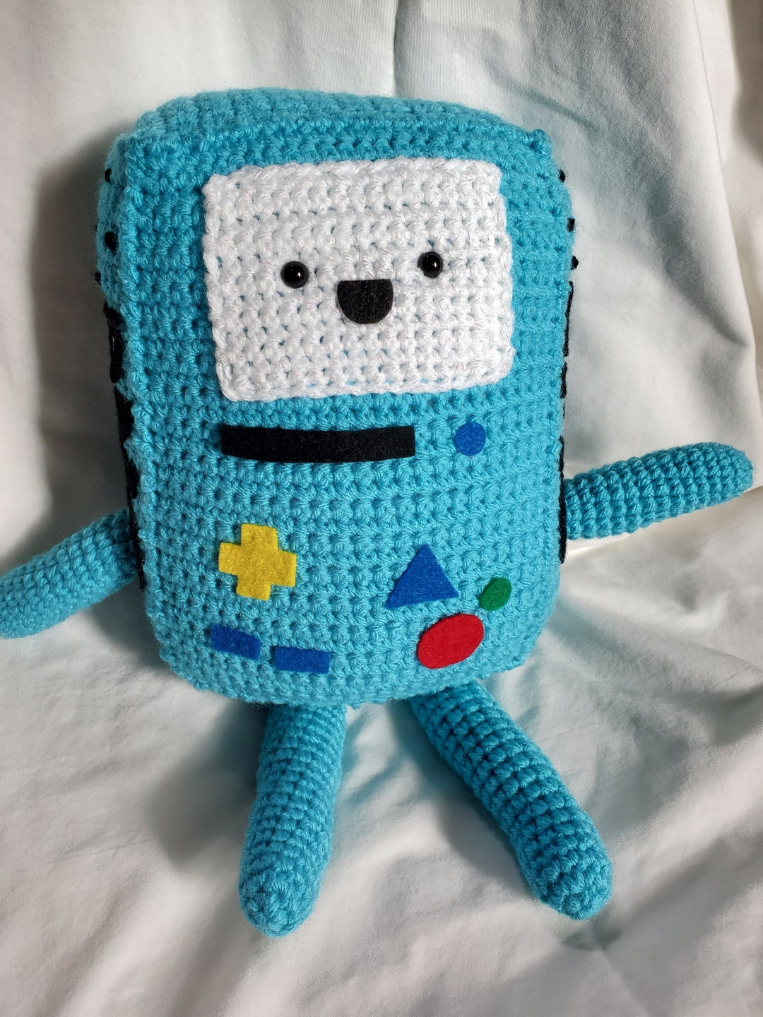 Robot Hero Amigurumi Crochet Plushie Beemo Adventure Time - Etsy
