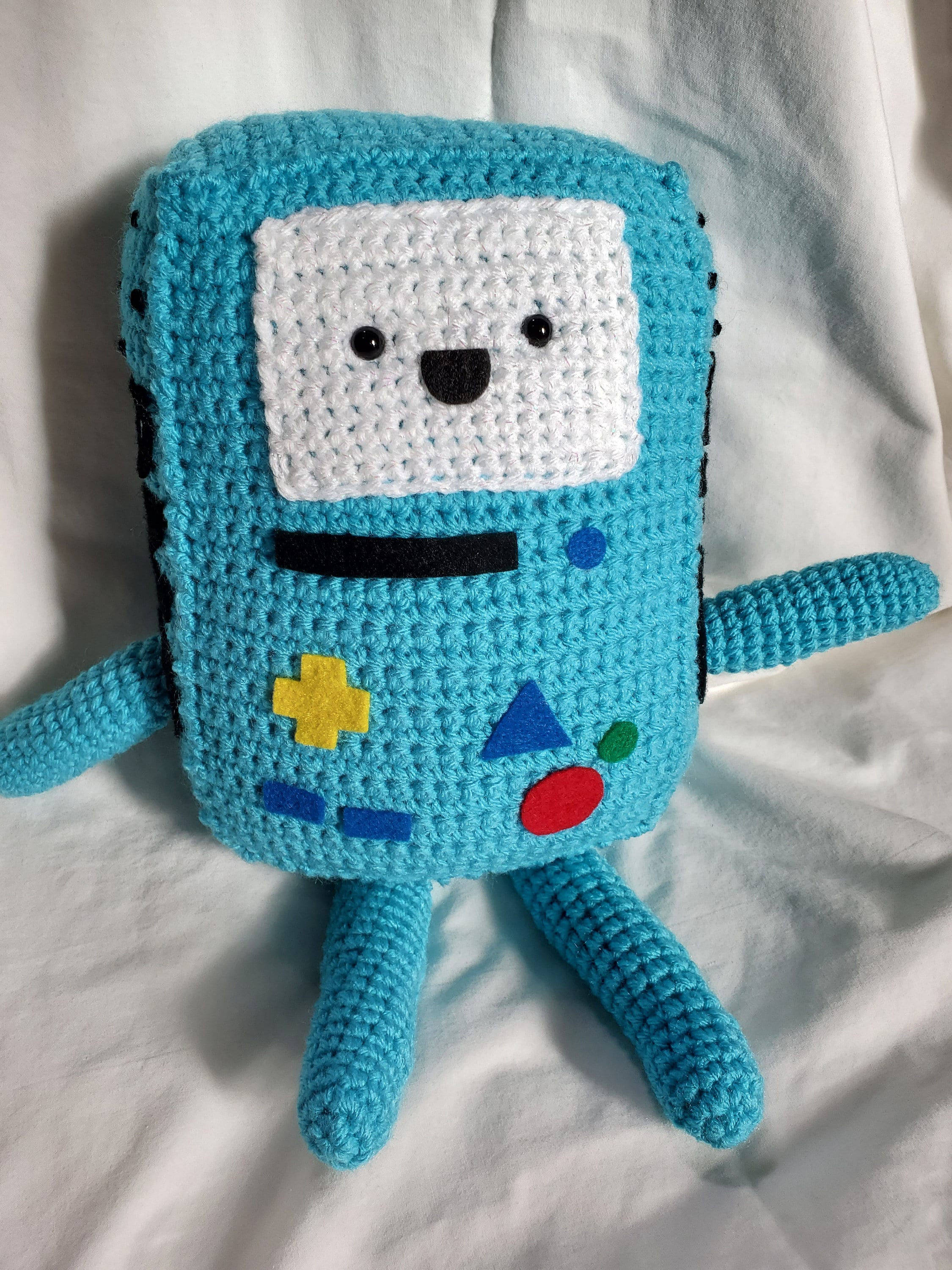 Robot Hero Amigurumi Crochet Plushie Beemo Adventure Time - Etsy