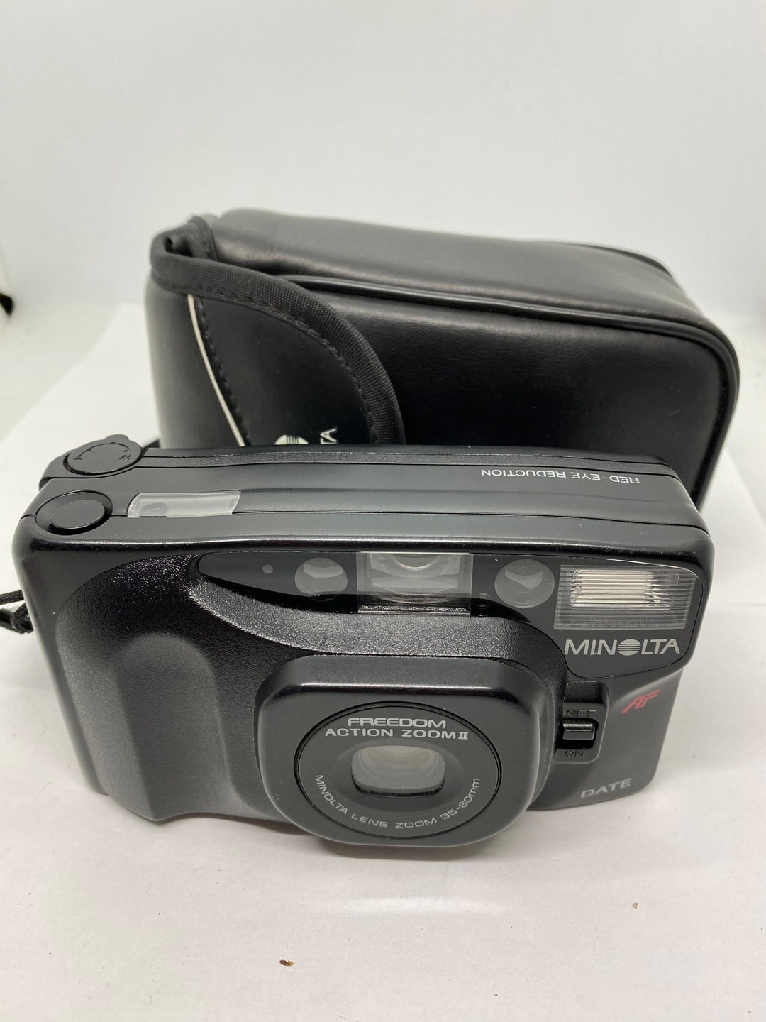 Minolta Action Zoom II 35mm, Film, Compact Camera W/35-80mm Zoom/date ...