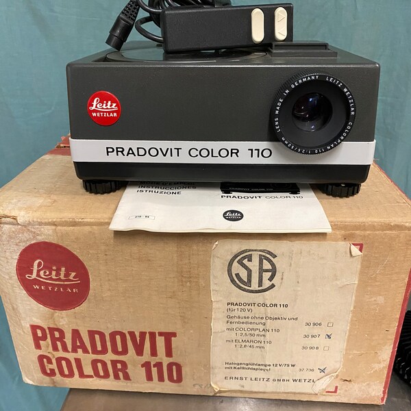 Color Slide Projector - Etsy