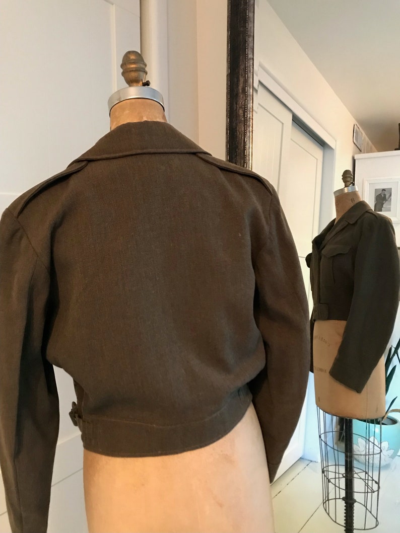 Bond Clothes Shops 1953 Blouse Battledress RCAC Excellent - Etsy