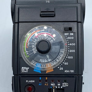 Nikon SB-16 Flash Strobe Kit for Nikon Camera Mint 90 Day Warranty! - Etsy