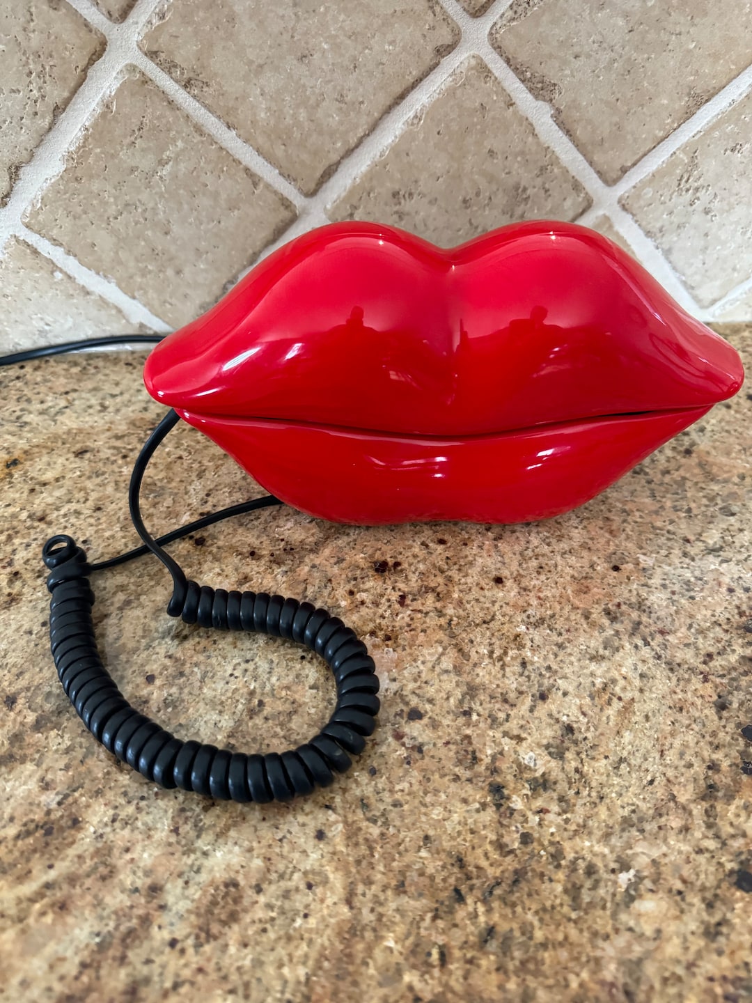 Telemania Lips Phone Excellent Condition and Working Well! - Etsy