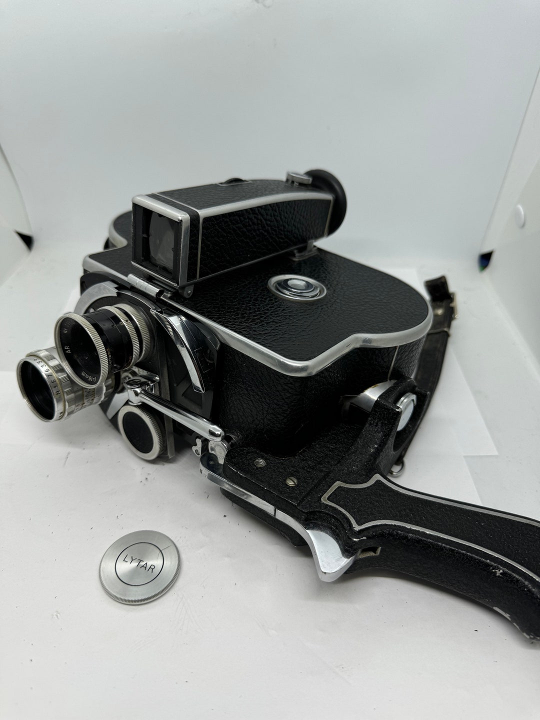 Vintage Bolex H16 16mm Movie Cine Film Camera W/2 Lenses Excellent Cond ...