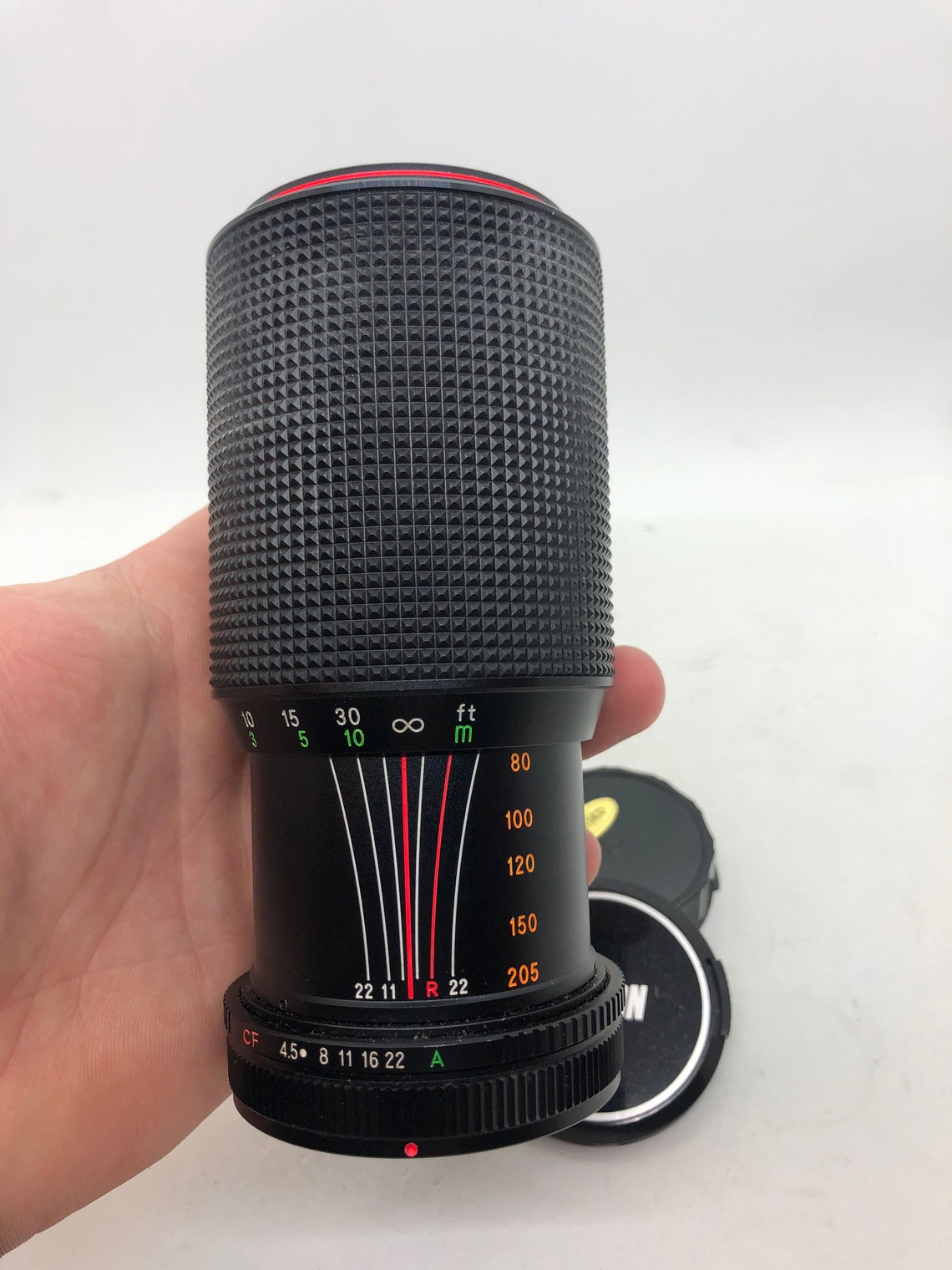 Canon FD/ Optron 80-205mm F/4.5 Macro Zoom Lens! - Etsy