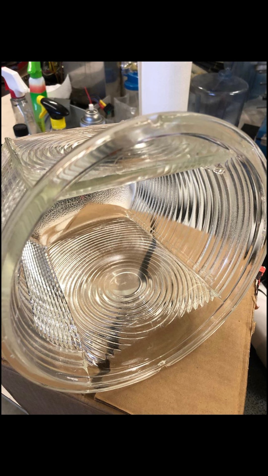 Rare Crouse-hinds/kopp Glass Low Intensity Aviation Runway Light Globe ...