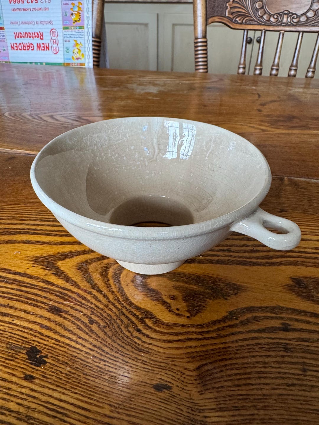 Very Rare 1800’s Porcelain Sanitary Fruit Jar Funnel Amazing and No ...