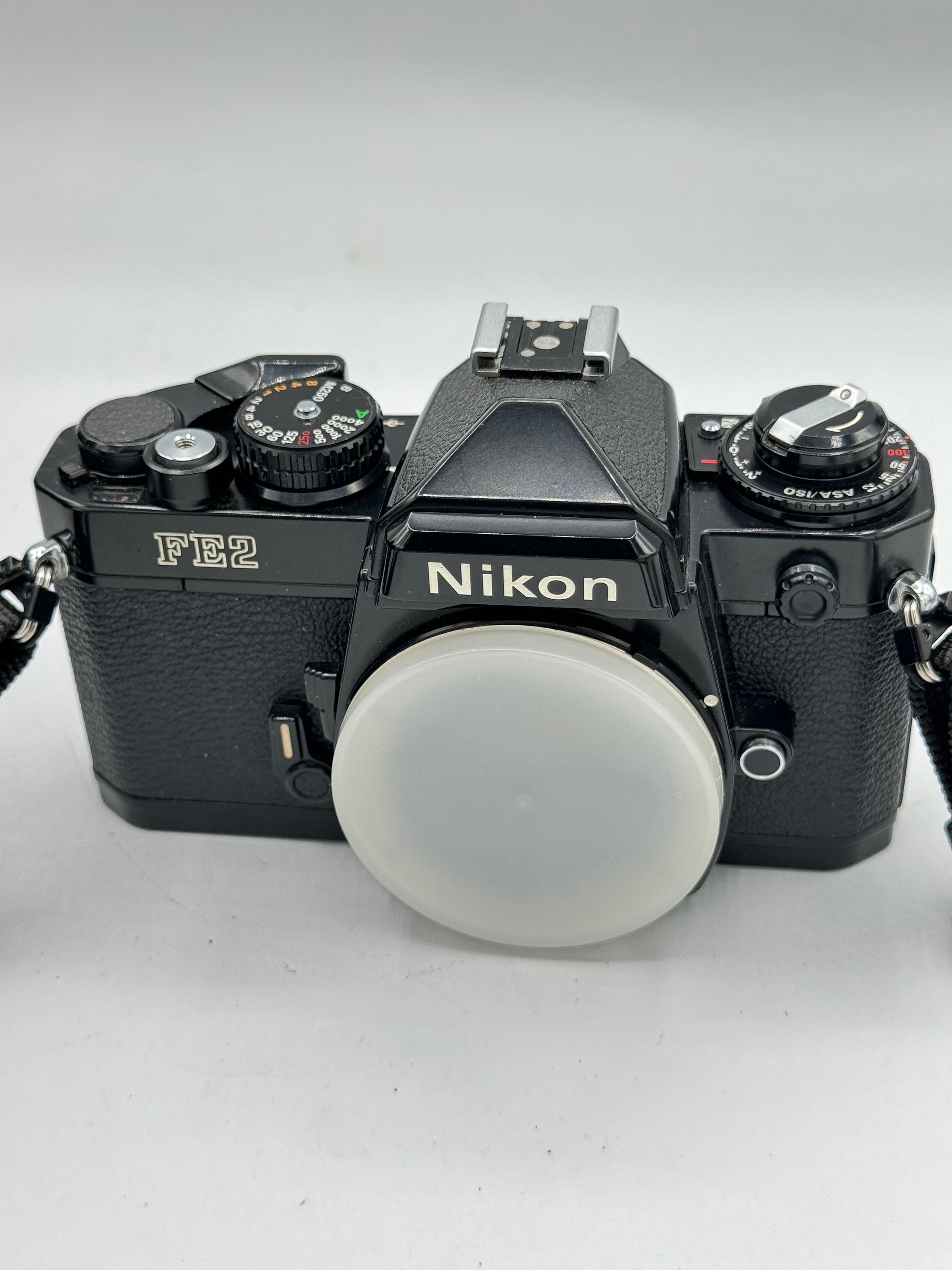 Nikon FE2 Black Body 35mm Film Camera Excellent Plus No Lens Fully ...