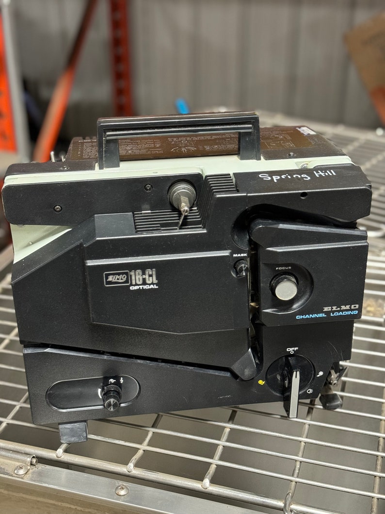 Rare Elmo 16CL Optical Xenon 16mm Film Projector Fully Professionally ...