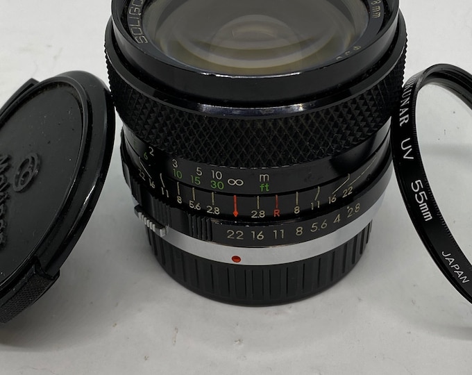 Olympus/soligor 28mm F/2.8 Wide Angle Lens EX 90 Day Warranty - Etsy
