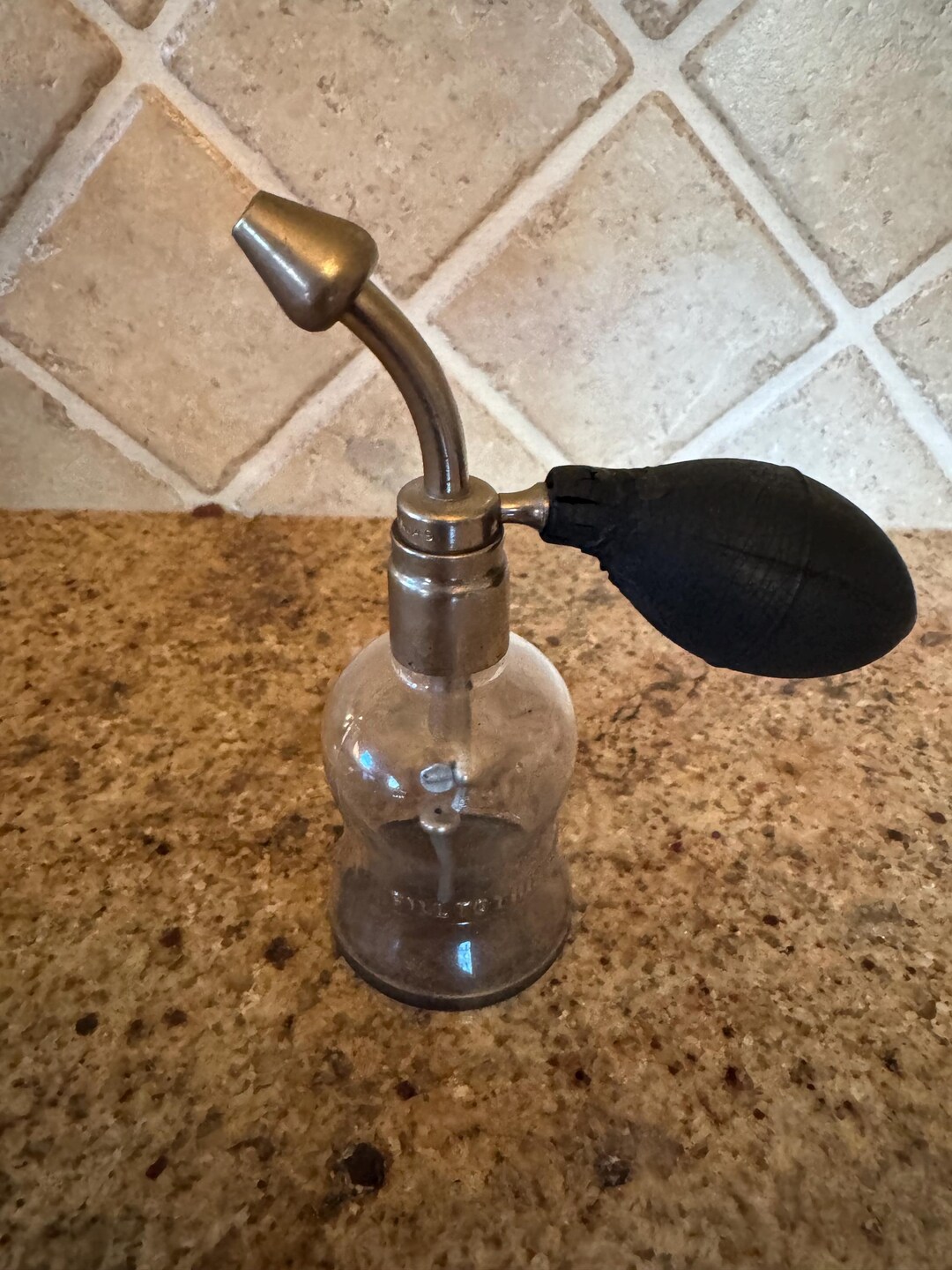 Vintage Nasal Flush Bottle With Rubber Squeeze Bulb Very Cool - Etsy