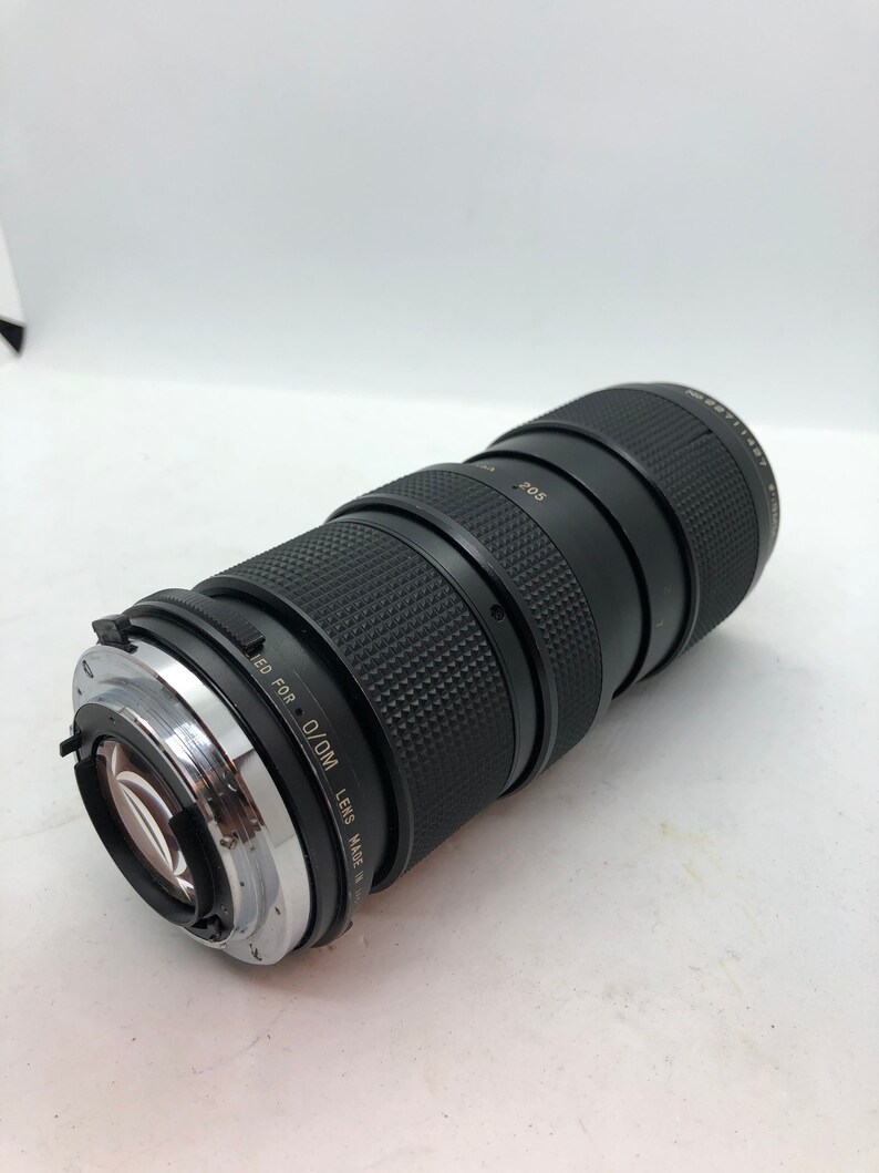 Olympus Vivitar 75-205mm F/3.8 Macro Zoom Lens! 90 Day Warranty! - Etsy