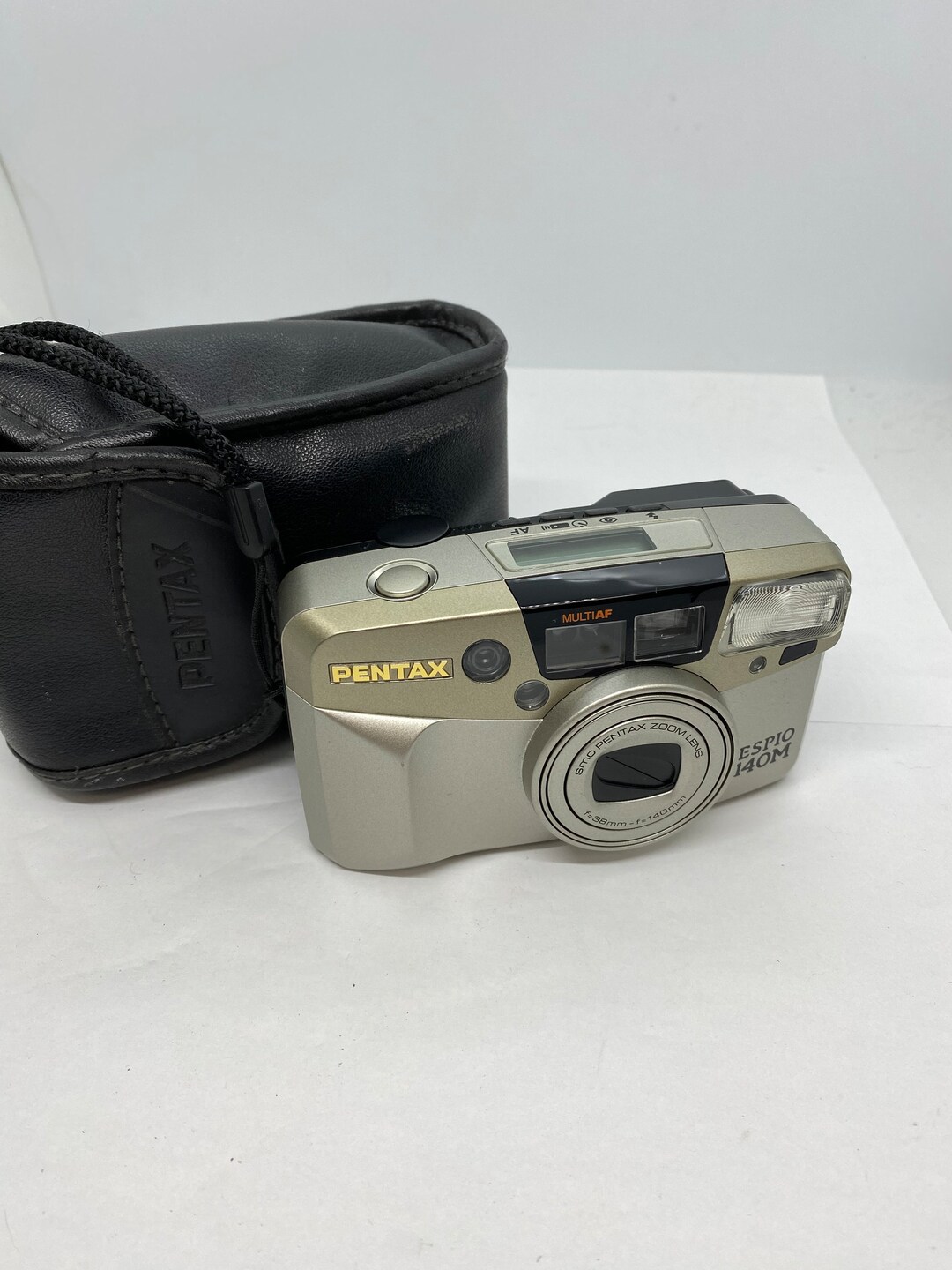 Pentax ESPIO 140M Compact 35mm Camera W/38-140mm Zoom Lens 90 Day ...