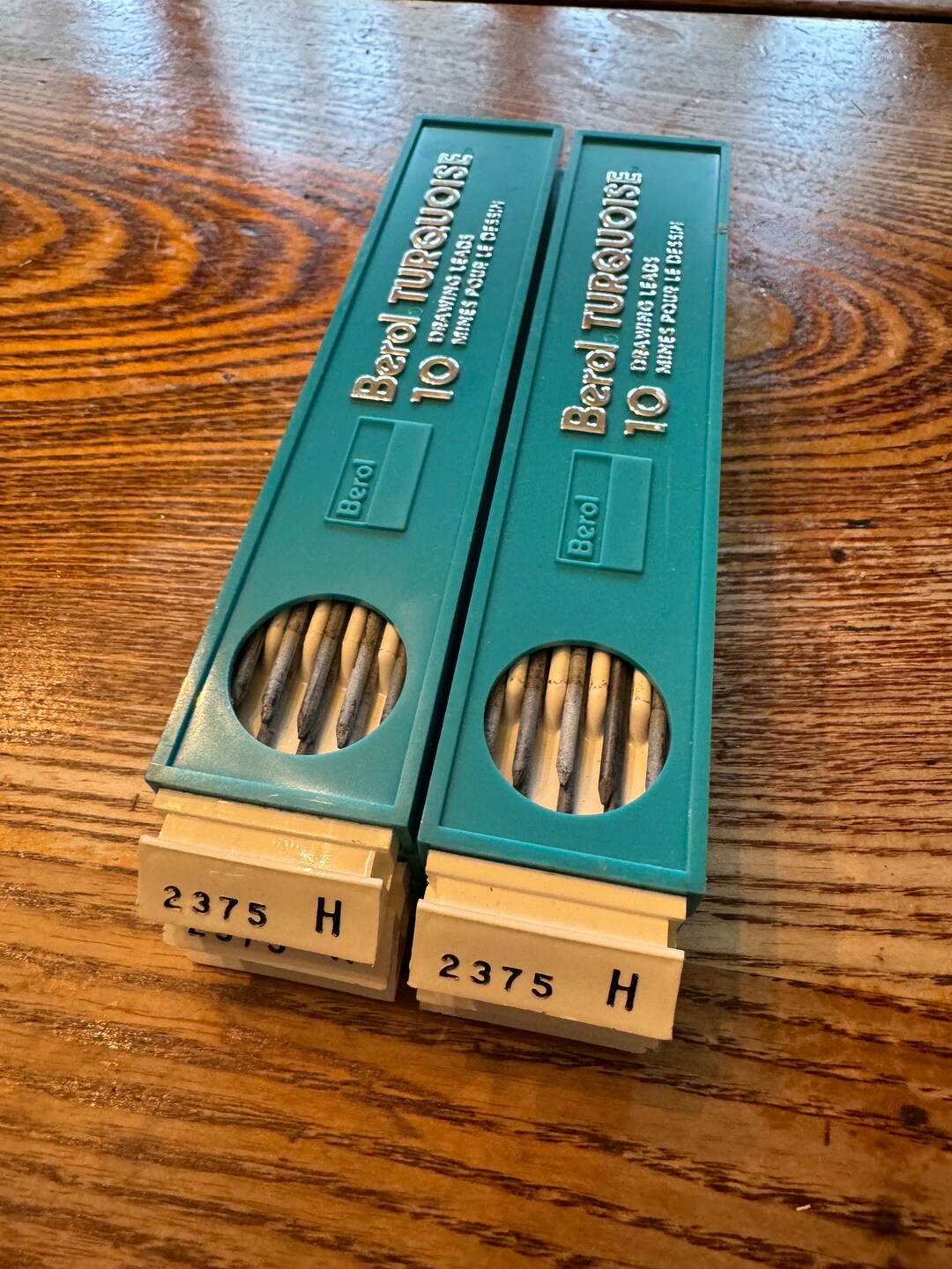 6 Pkg Berol Turquoise Drawing Leads Unused - Etsy