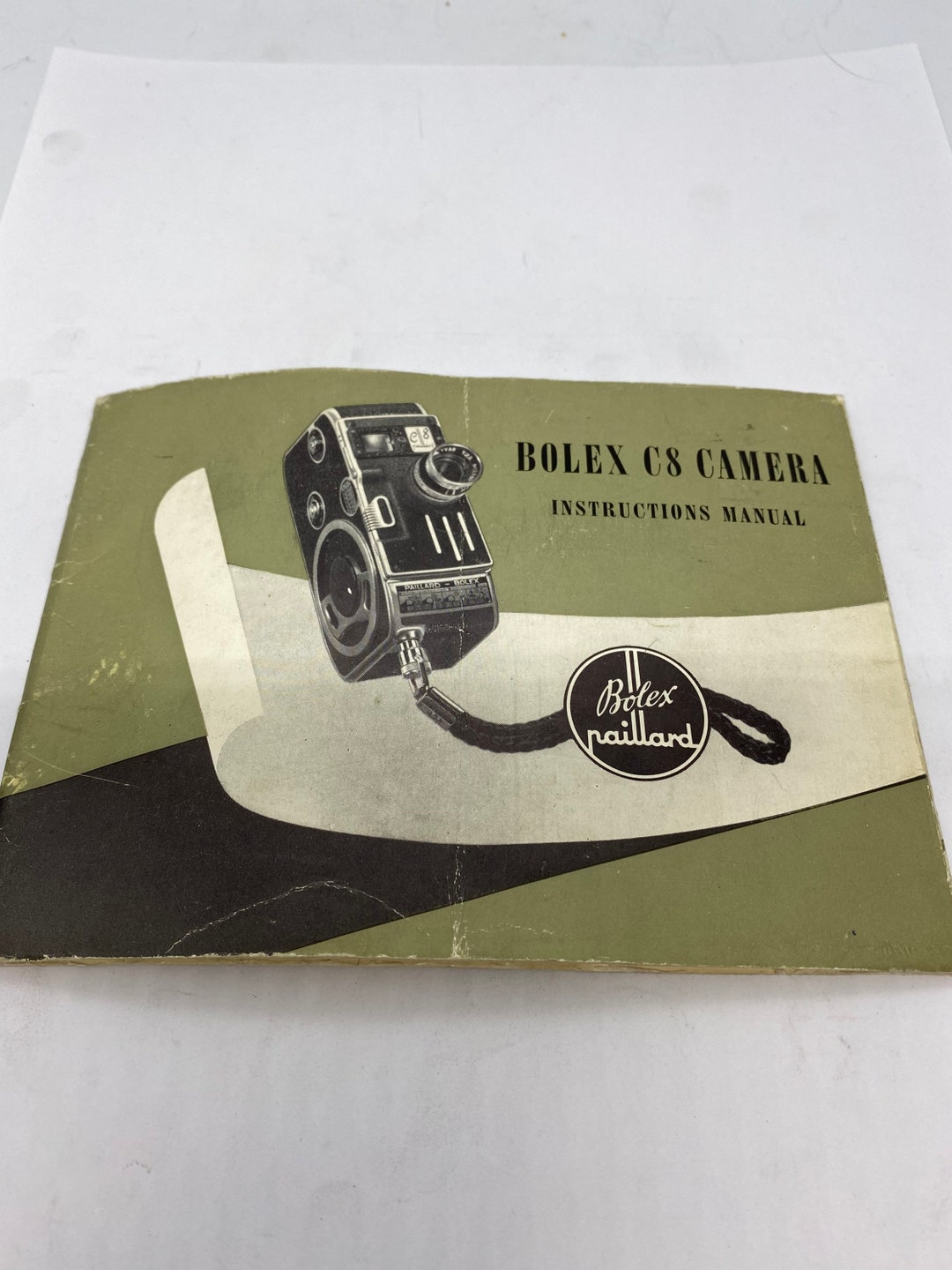Bolex C8 8mm Camera Operator Manual! - Etsy