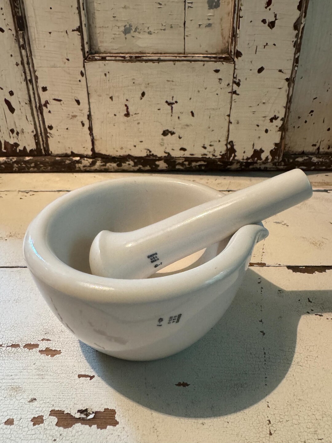 Vintage Coors Morter & Pestil Set Like New! - Etsy