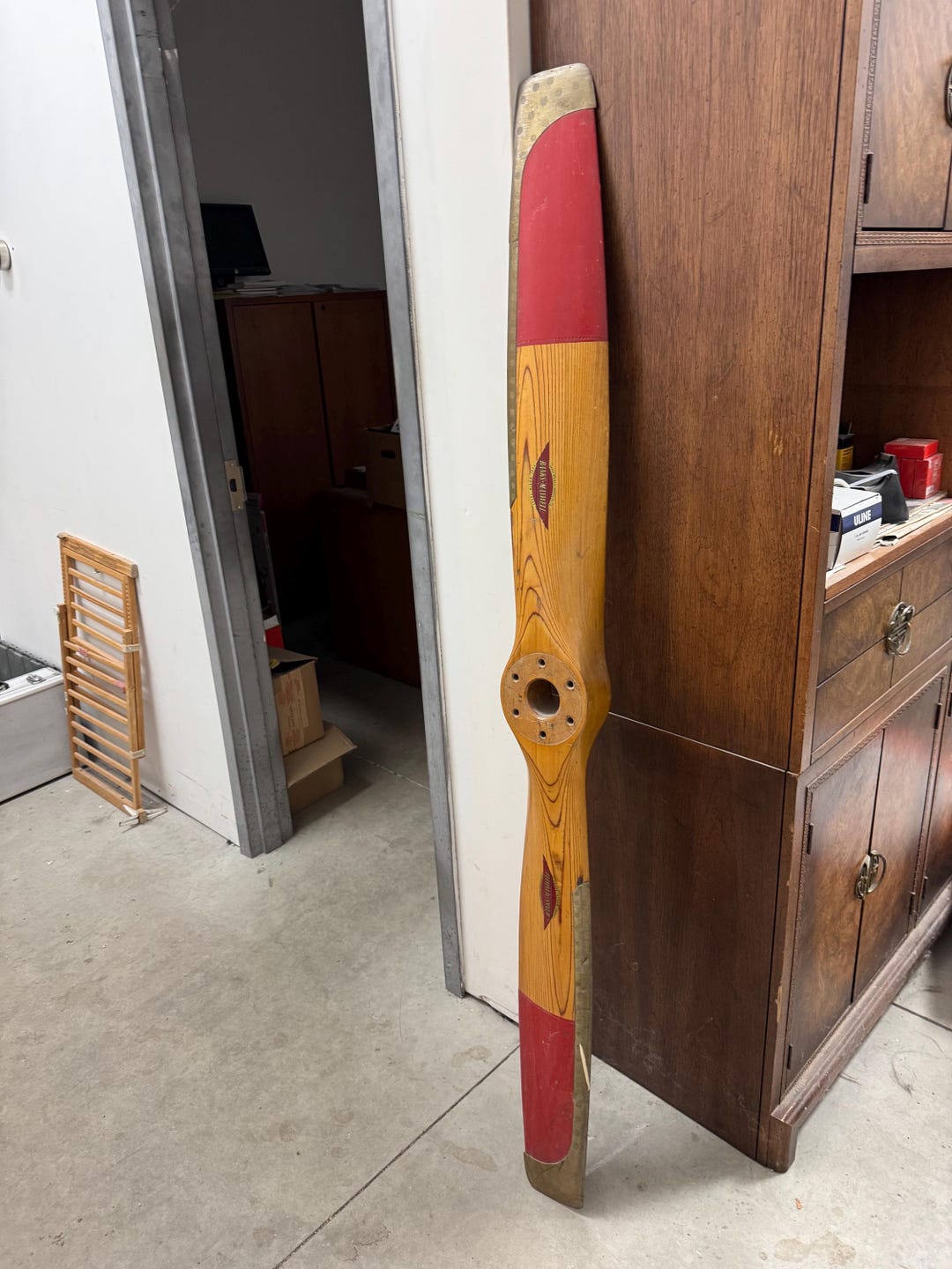 Gorgeous Banks-maxwell 68” Wooden Airplane Propeller Model 68C2A in ...