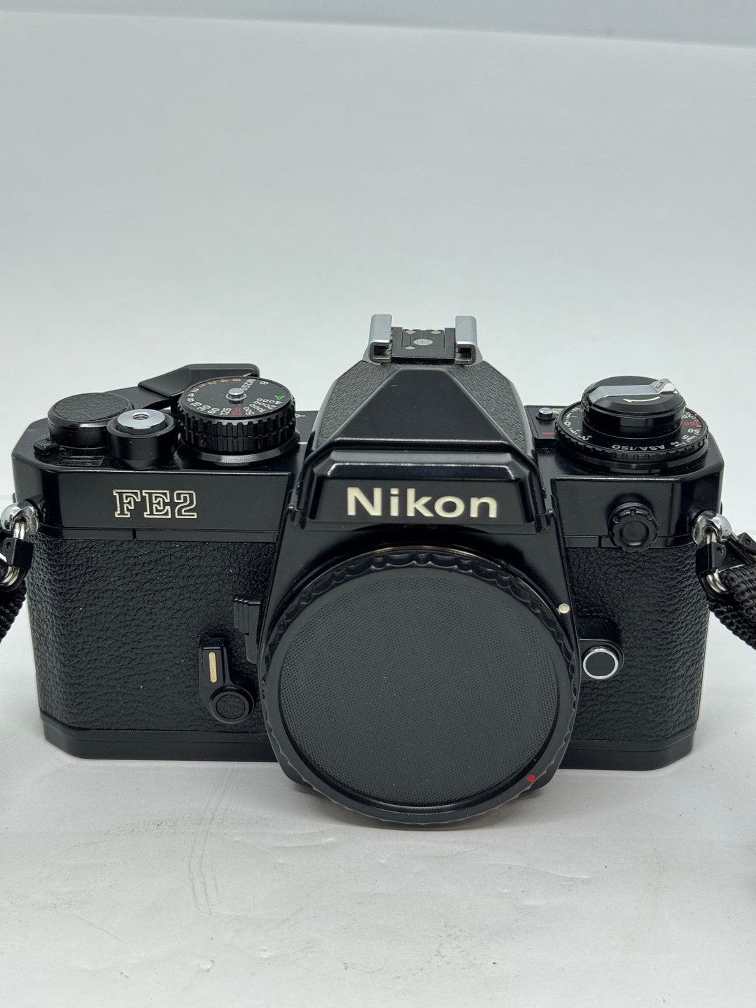 Nikon FE2 Black Body 35mm Film Camera Mint - No Lens Fully ...