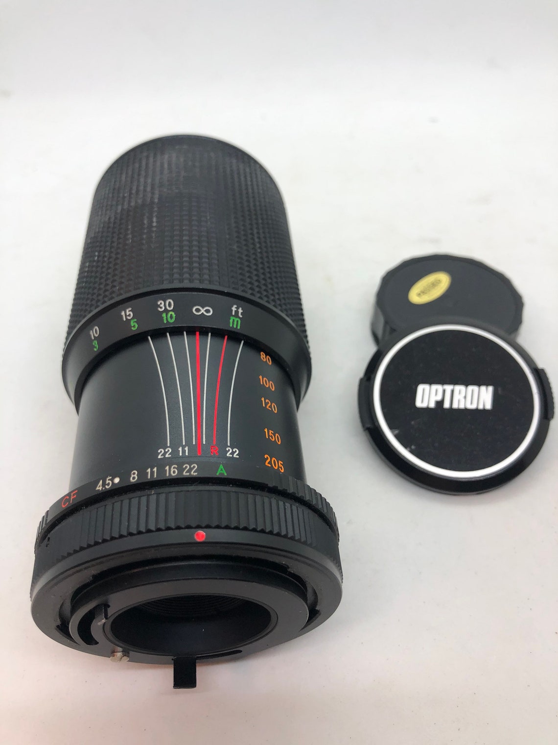 Canon FD/ Optron 80-205mm F/4.5 Macro Zoom Lens! - Etsy