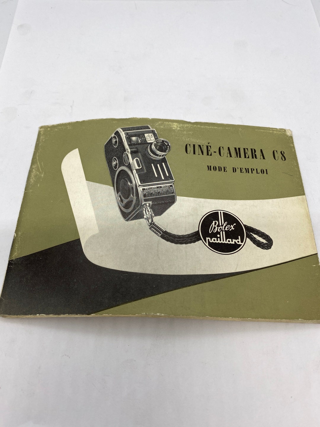 Bolex C8 8mm Camera French Operator Manual! - Etsy