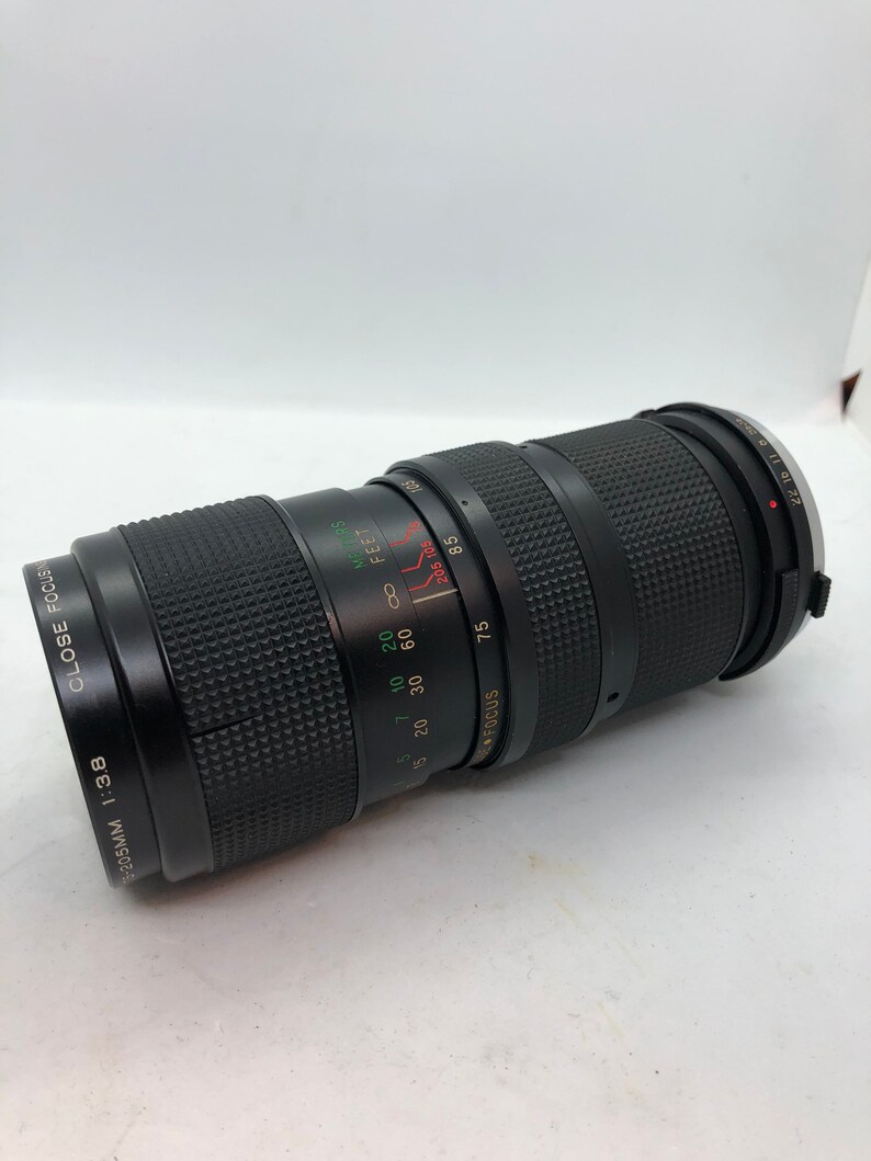 Olympus Vivitar 75-205mm F/3.8 Macro Zoom Lens! 90 Day Warranty! - Etsy