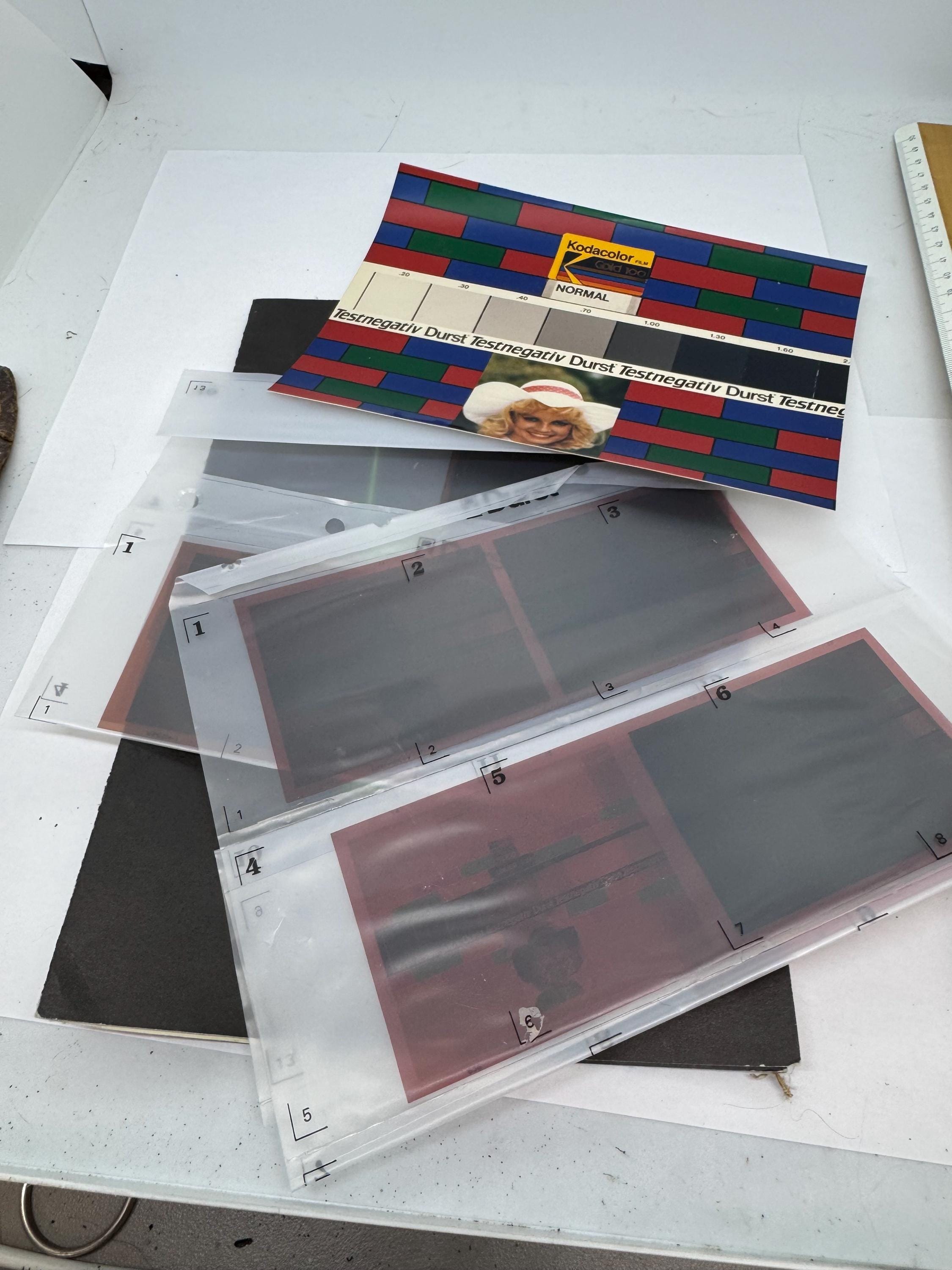 Super Rare Durst Darkroom Enlarger Normal Test Negatives 220 Format - Etsy