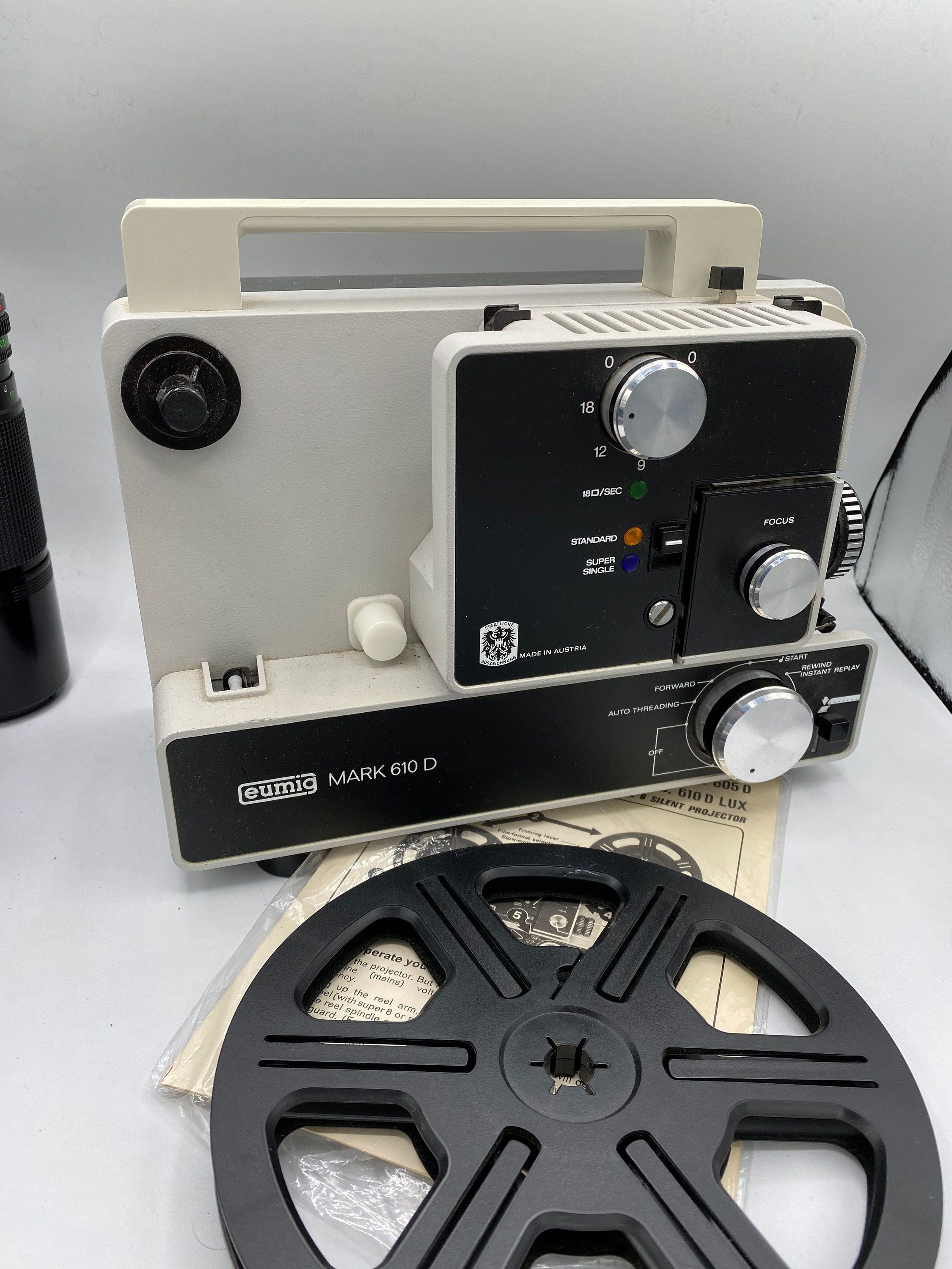 Eumig Mark 610D 8mm Super 8mm Filmprojektor NEUwertig, 50% OFF