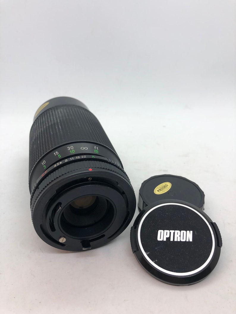 Canon FD/ Optron 80-205mm F/4.5 Macro Zoom Lens! - Etsy
