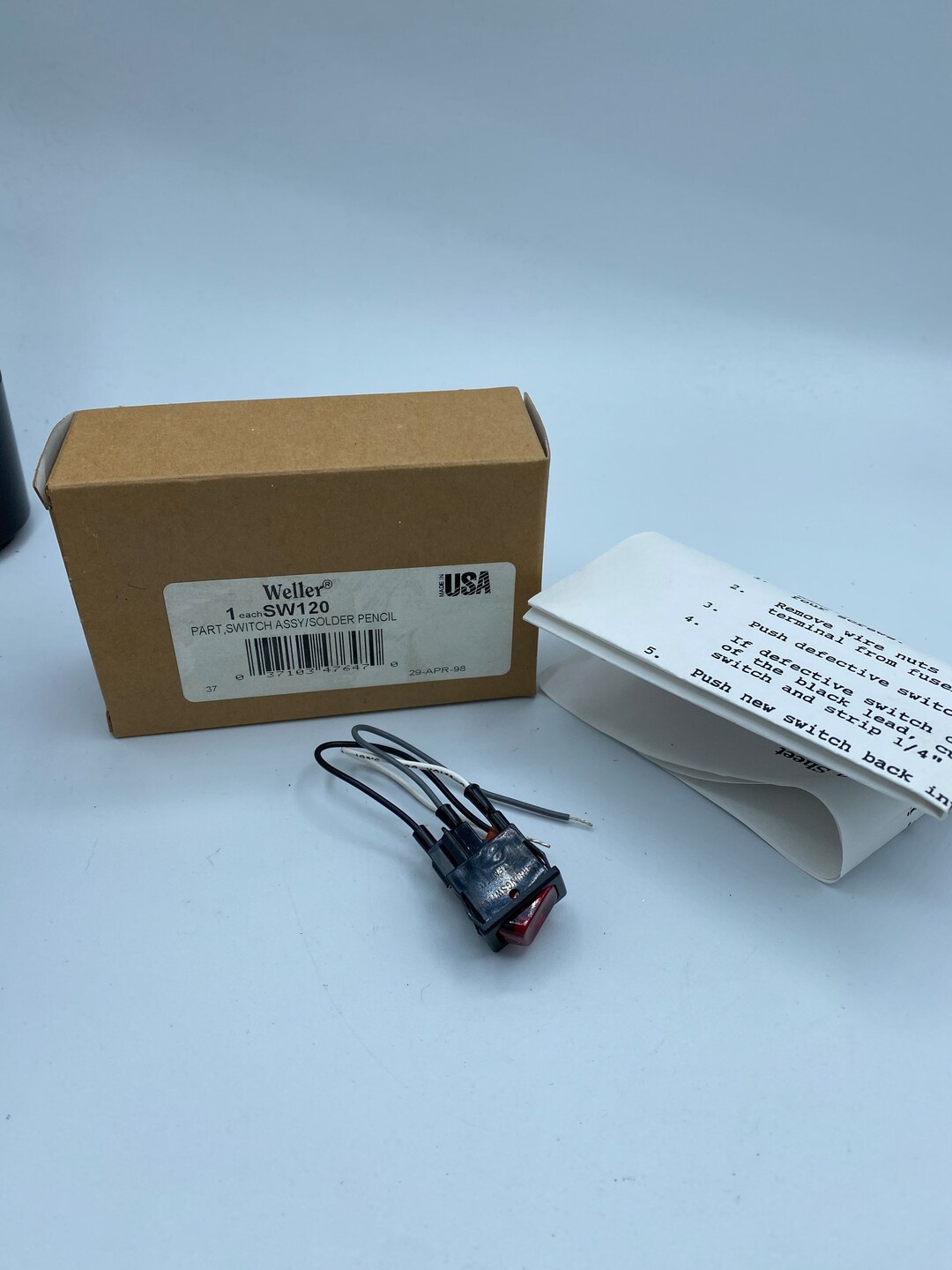 Weller SW120 Switch Assembly/solder Pencil Replacement Part New in Box ...
