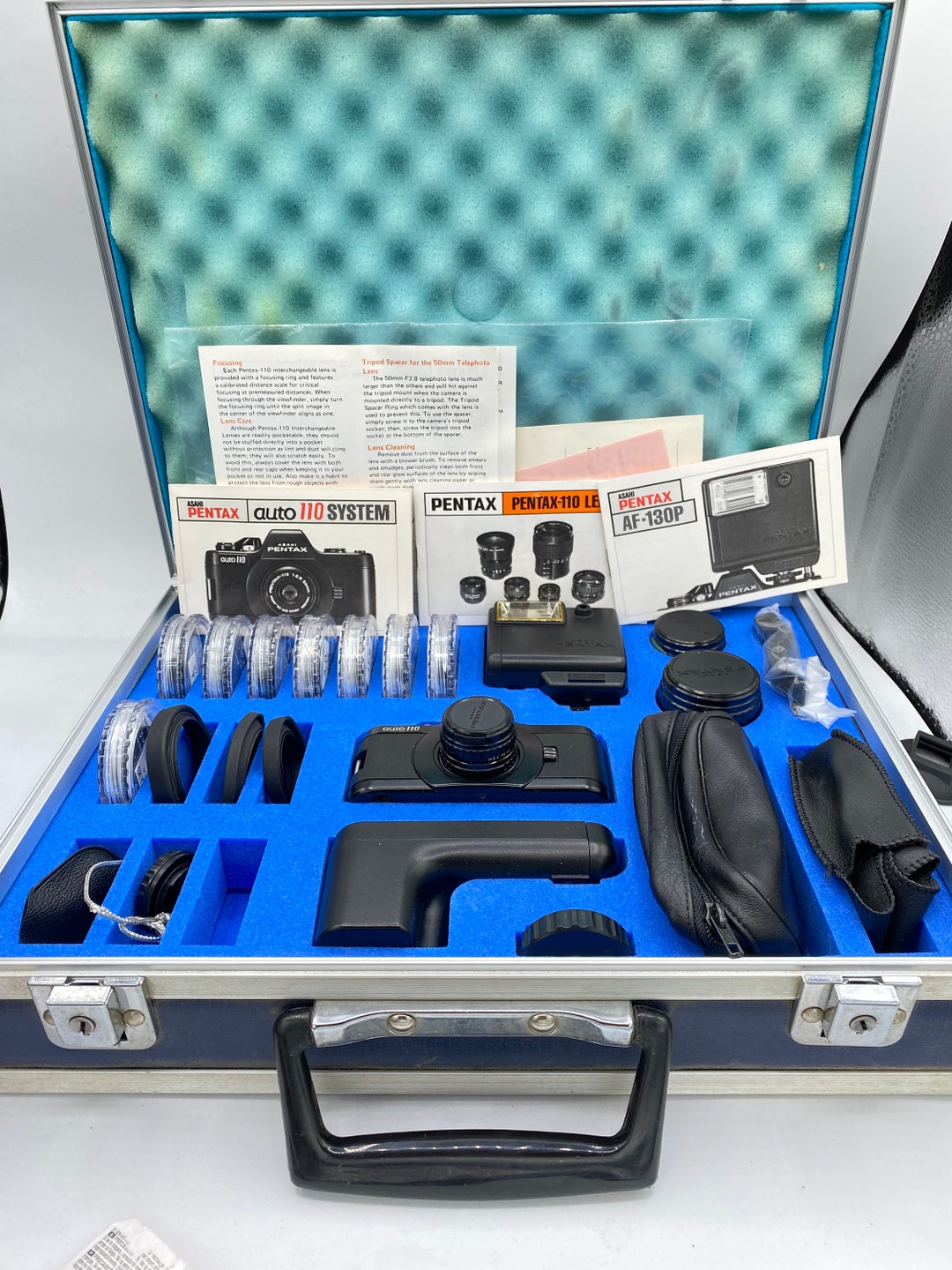 Pentax Auto 110 System SLR Complete Kit Mint - Etsy UK